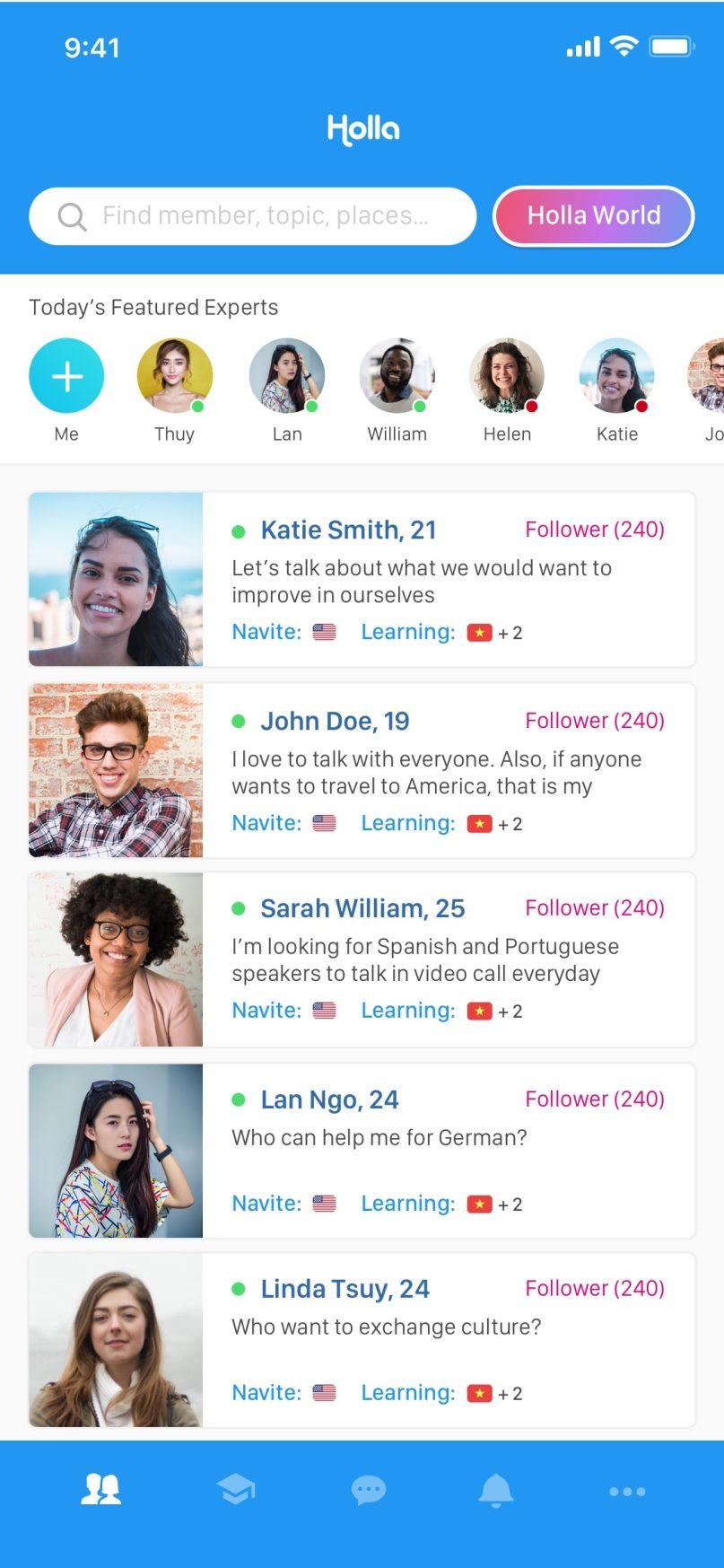 HOLLA ENGLISH - InApps Technology | AI-Powered Mobile App & Software ...