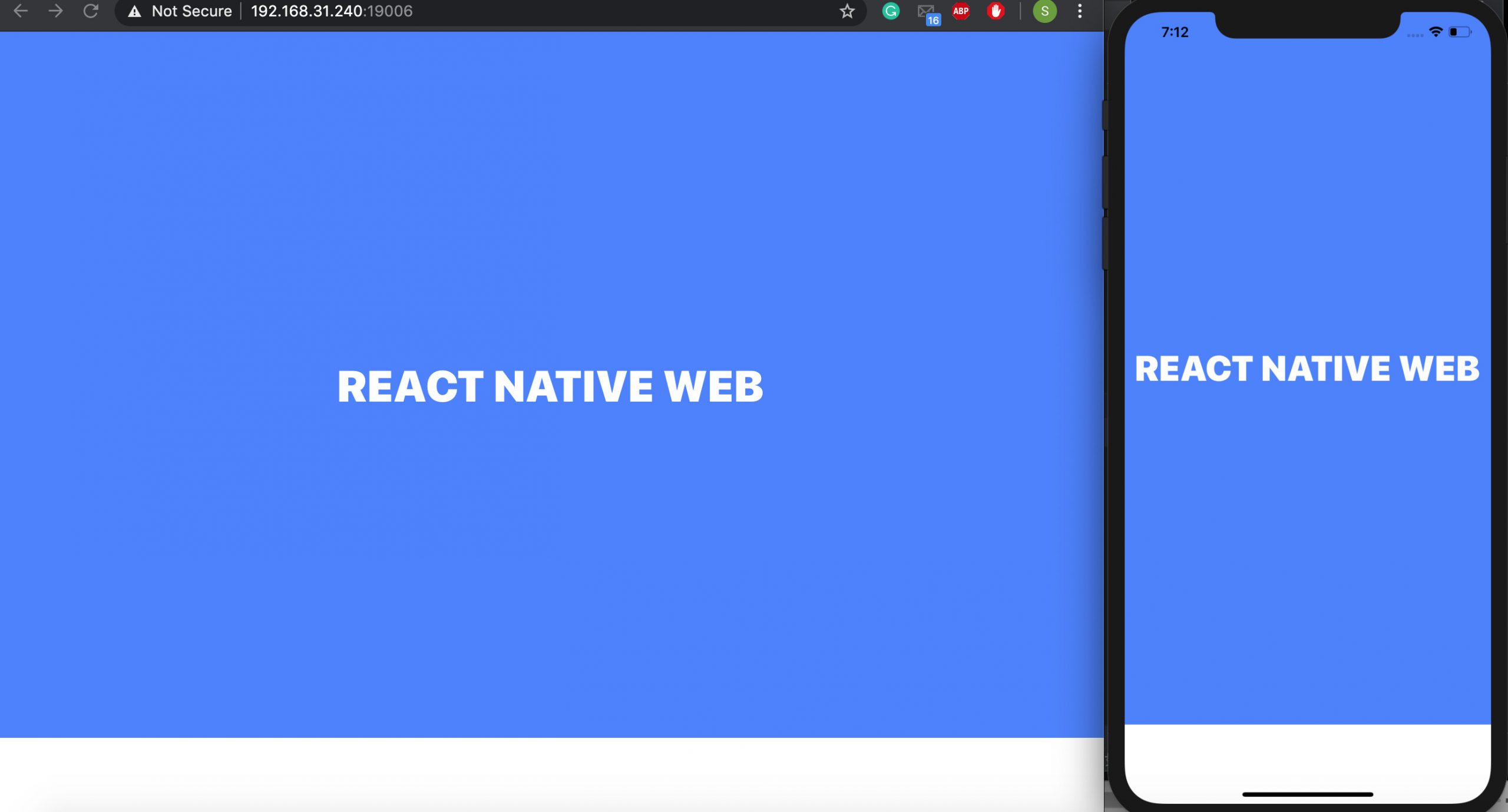 Running react-native-web using expo - InApps Technology | AI-Powered ... Running react-native-web using expo - InApps Technology | AI-Powered ...
