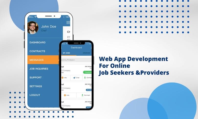 Web App Development For Online Job Seekers & Providers - InApps
