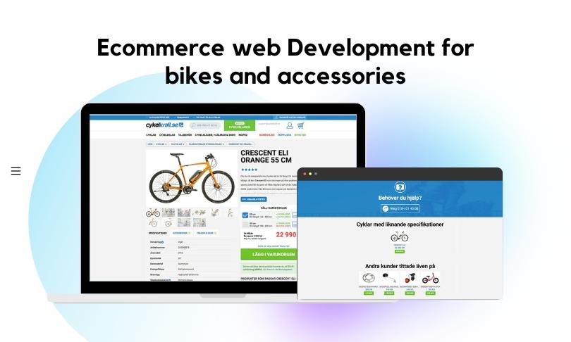 Ecommerce web Development for bikes and accessories - InApps Technology | AI-Powered Mobile App ...
